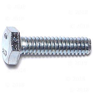Hard-to-Find Fastener 014973243807 Tap Hex Bolt, 1/4-20 x 1, zinc, 100 Count