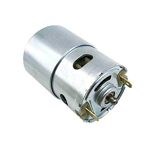 Davitu DC Motor - 895 Bearing Electric High Large Bracket Torque Gear Motor Engraving Mini Replacement Reduction DC 12V-24V Miller Ball Low Speed