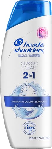 Head & Shoulders and Classic Clean AntiDandruff 2 in Shampoo and Conditioner, Lemon, 13.5 Fl Oz