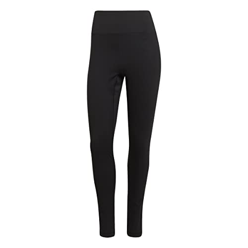 adidas Women's Plus Size Yoga High Waisted Tights, Core Black, 1X