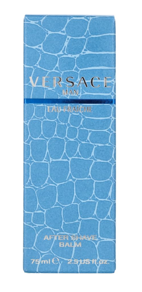 Versace Man Eau Fraiche Aftershave Balm 2.5 Oz / 75 Ml for Men by Gianni Versace