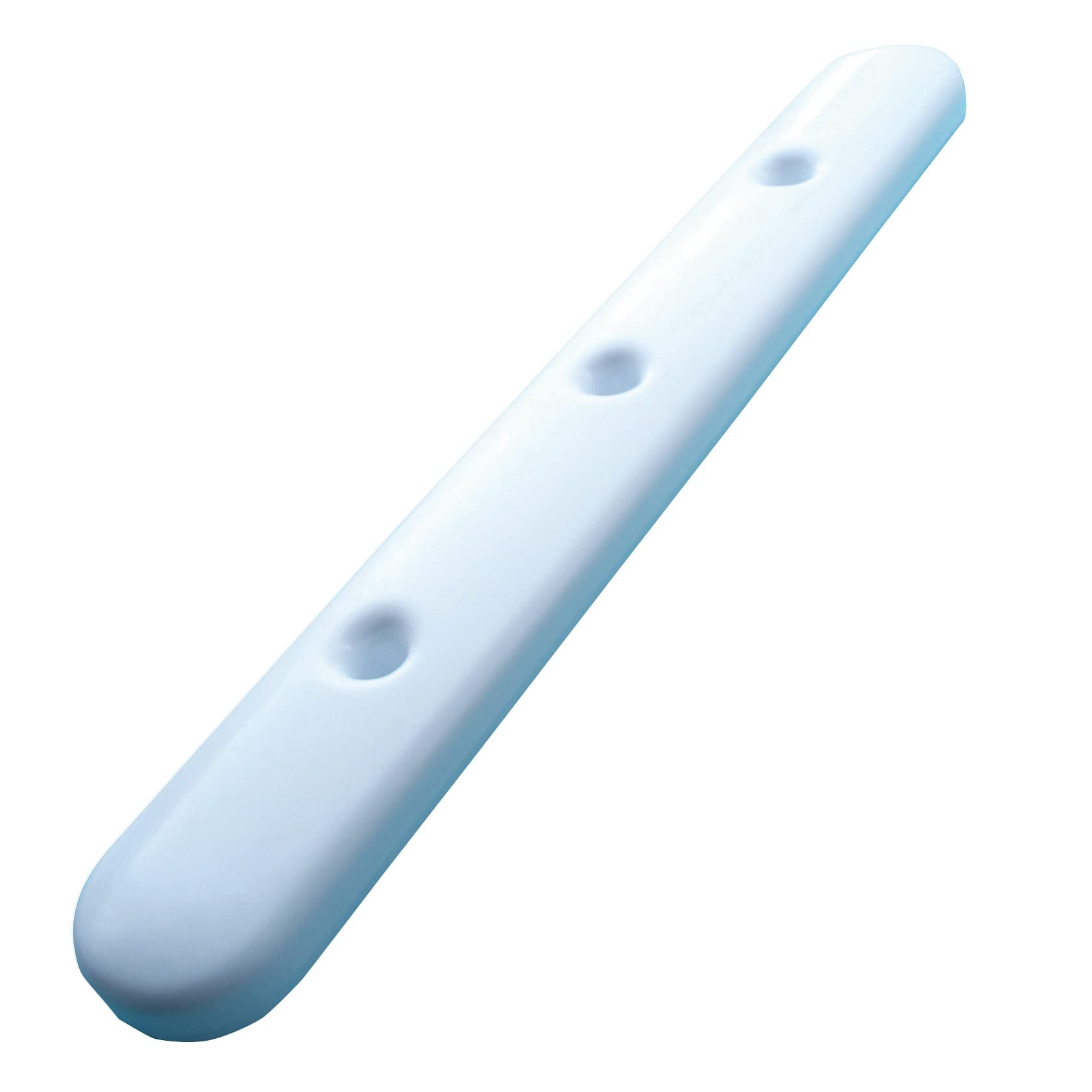 Dock Edge + PVC Ultra Gard Guards (1-Piece/1-Pack), 35-Inch, White