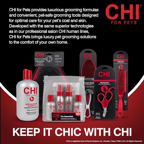 CHI for Cats Cleansing and Refreshing Wipes for Cats, 50 Count | Best Cat Wipes for Cats Who Hate Baths | Sulfate & Paraben Free, pH Balanced for Cats, Made in The USA