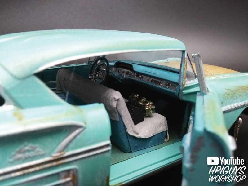 AMT 1958 Chevy Impala Hardtop Ala Impala 1:25 Scale Model Kit