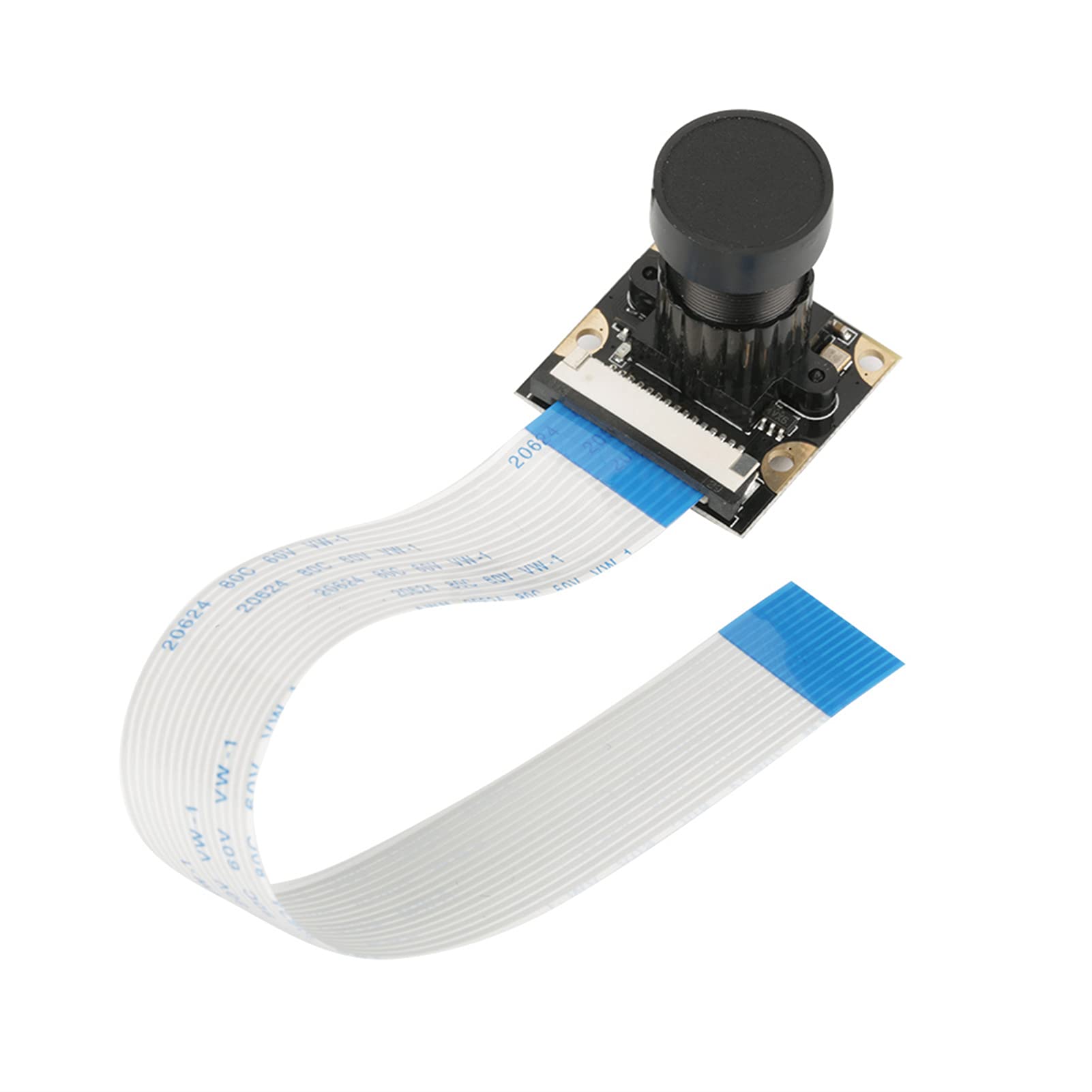 Aoutecen Camera Module, Ribbon Cameras Board Easy Installation High Sensitivity with 15cm Flexible Cable for Raspberry Pi B 3 2