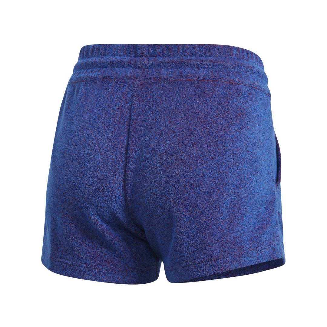 adidas womens Lightweight Shorts AEROREADY Blue/Scarlet Melange XX-Large