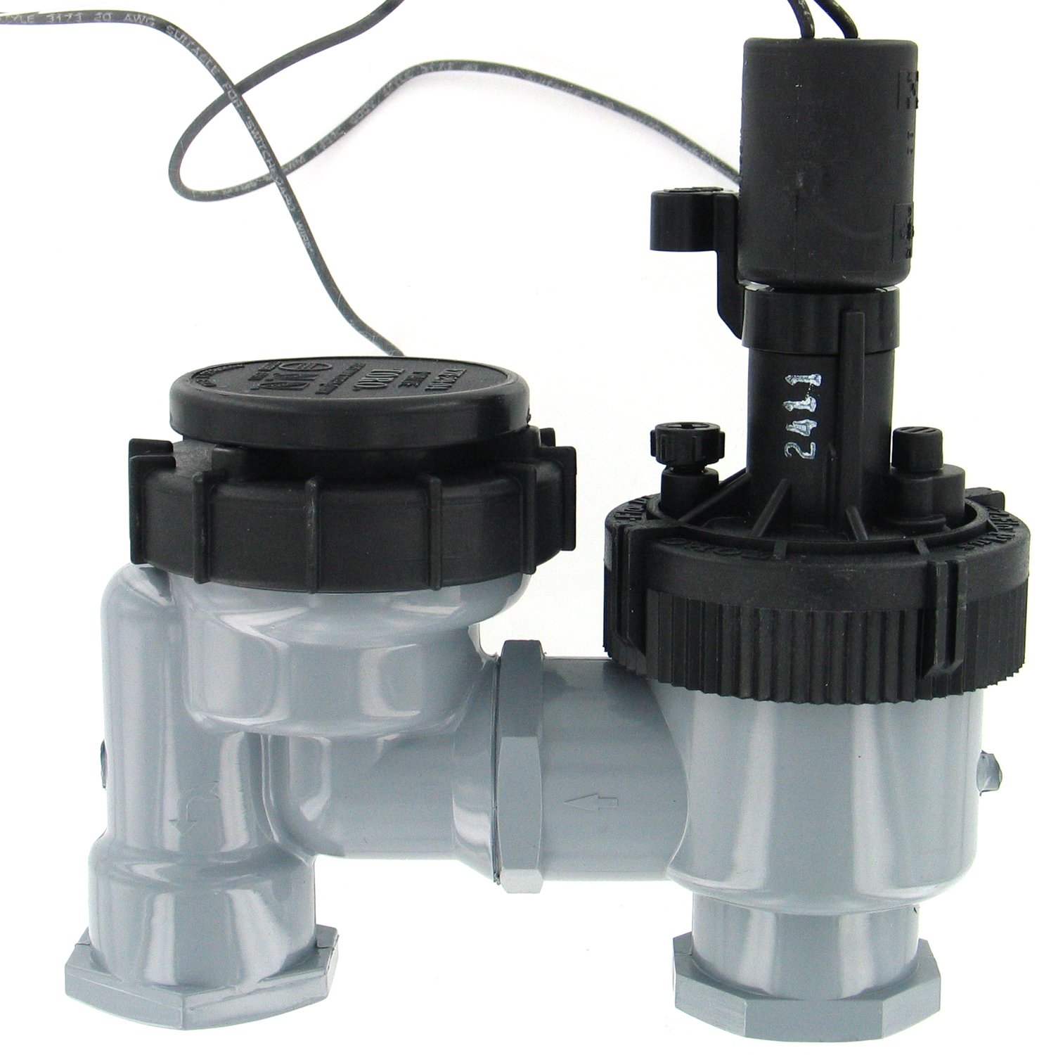 Toro 53764 1-Inch Anti-Siphon Jar Top Uderground Sprinkler System Valve With Flow Control