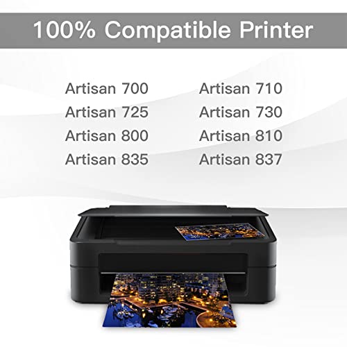 BeOne Remanufactured Ink Cartridge Replacement for Epson T098 98 T98 to use with Artisan 700 710 725 730 800 810 835 837 Printer (1 Black)