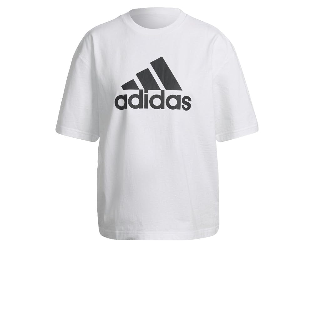 adidas Women's Future Icon Badge of Sport Tee, White, X-Large