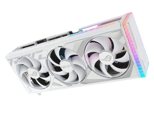 ASUS ROG Strix GeForce RTX ™ 4090 White Edition Gaming Graphics Card (PCIe 4.0, 24GB GDDR6X, HDMI 2.1a, DisplayPort 1.4a)