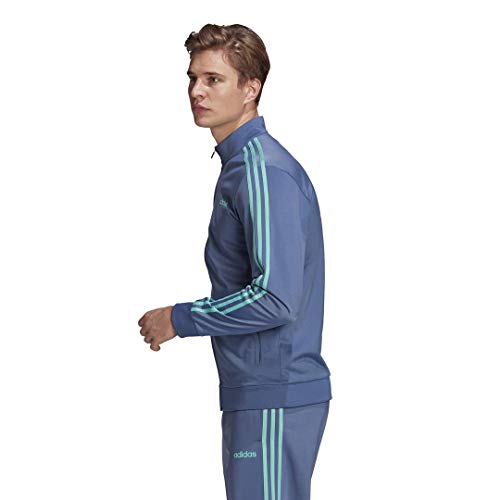 adidas,mens,Essentials 3-Stripes Tricot Track Jacket,Crew Blue,XX-Large/Tall