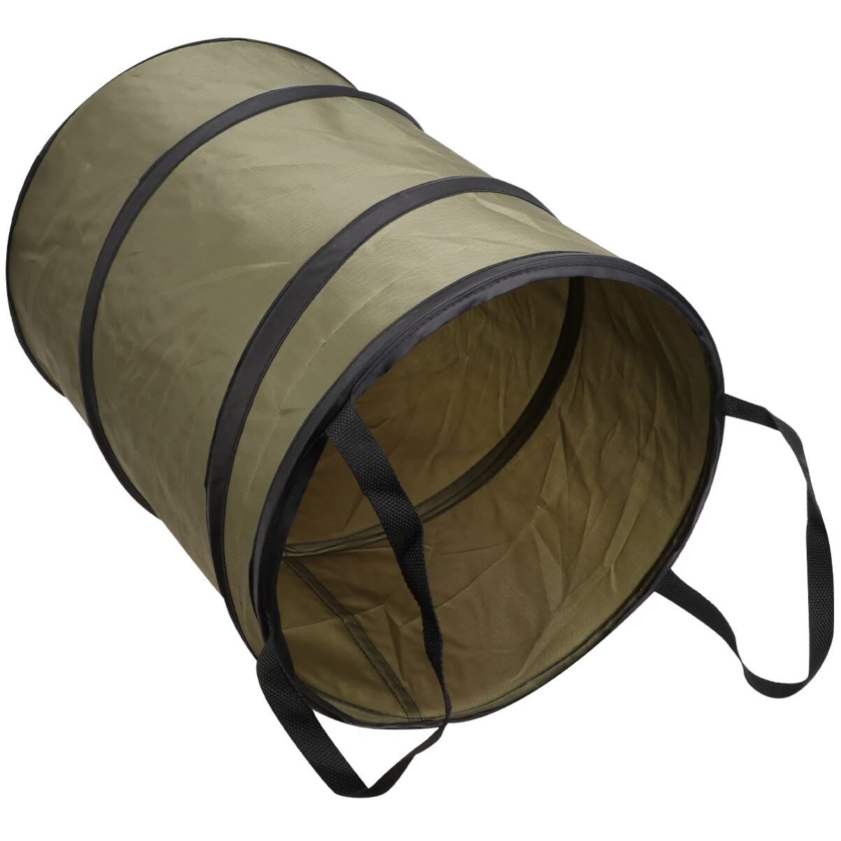 BESPORTBLE PopUp Trash Can, 10Gallon Collapsible Garbage containers - Portable Recycle Bin for Camping Outdoor BBQs, Tailgating Leaf or Yard Cleanup