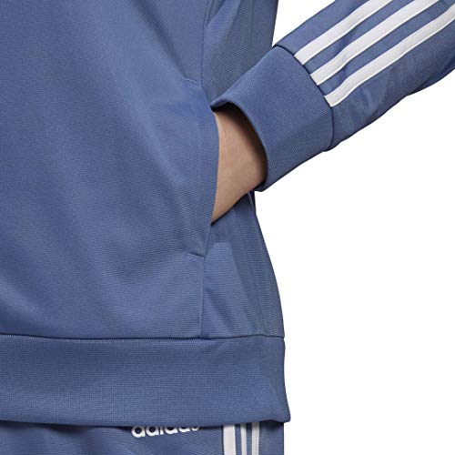 adidas,Womens,Essentials Tricot Track Top,Crew Blue,Large