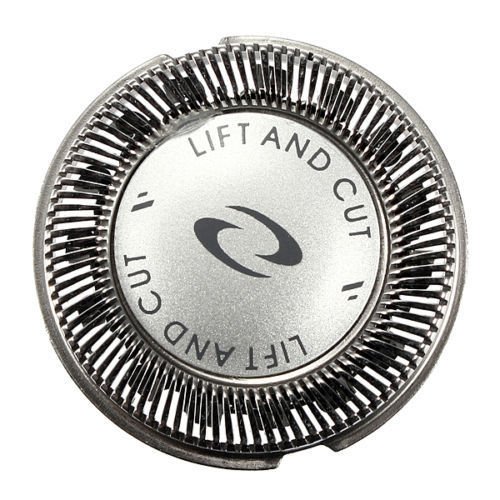 Razorless Razor Replacement Shaver Head Blades Work With For Norelco HQ56 HQ55 HQ4 Reflex Plus 6863XL Close Cut Shaver Heads 3Pcs