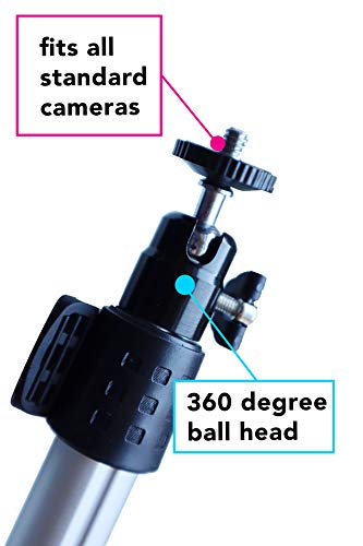 Phone/Camera/Webcam Stand for Overhead Recording of Drawing, Cooking, Crafts, Da Vinci Eye: AR Art Projector