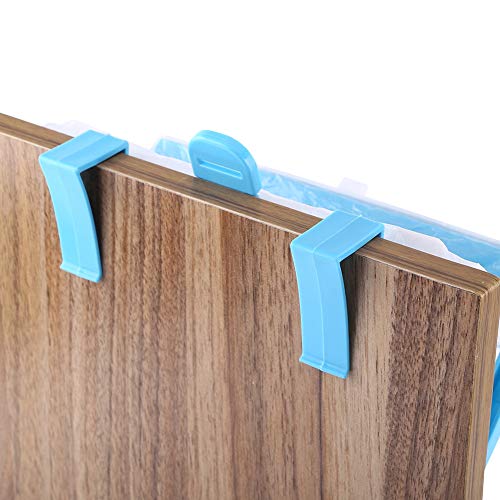 Riuty Garbage Bag Rack,Foldable Plastic Garbage Bag Rack Kitchen Trash Bag Holder Suitable for Home Kitchen Door Cabinet Cupboard