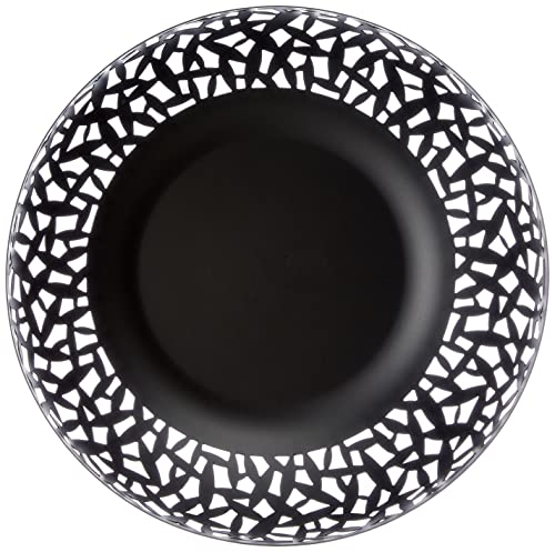 Alessi MSA04/29 B "CACTUS!" Fruit Holder in Steel Coloured With Epoxy Resin, Black