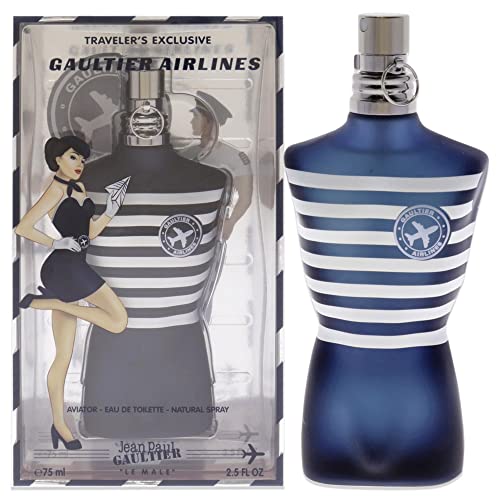 Jean Paul Gaultier Le Male Aviator Men EDT Spray 2.5 oz