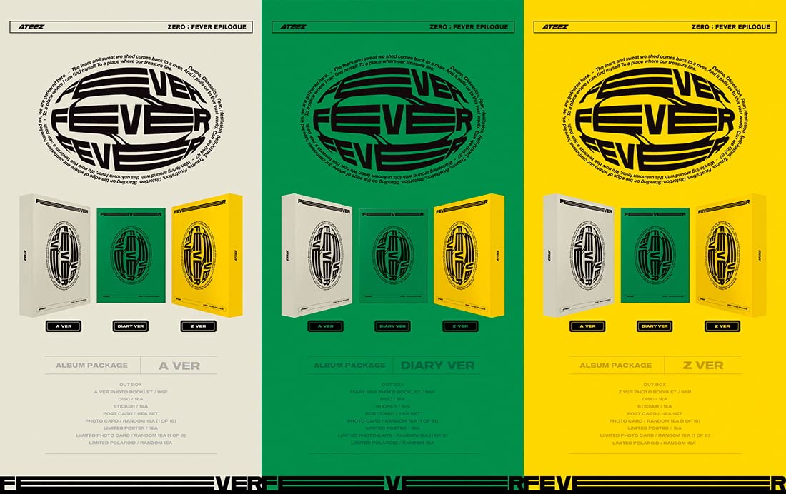 ATEEZ - Zero : Fever Epilogue CD (Z ver.)