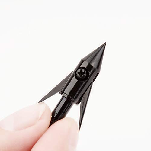 6 Pack Bowfishing Broadhead Fishing Arrow Tip Compound Bow and Crossbow 150 Grain Arrowheads