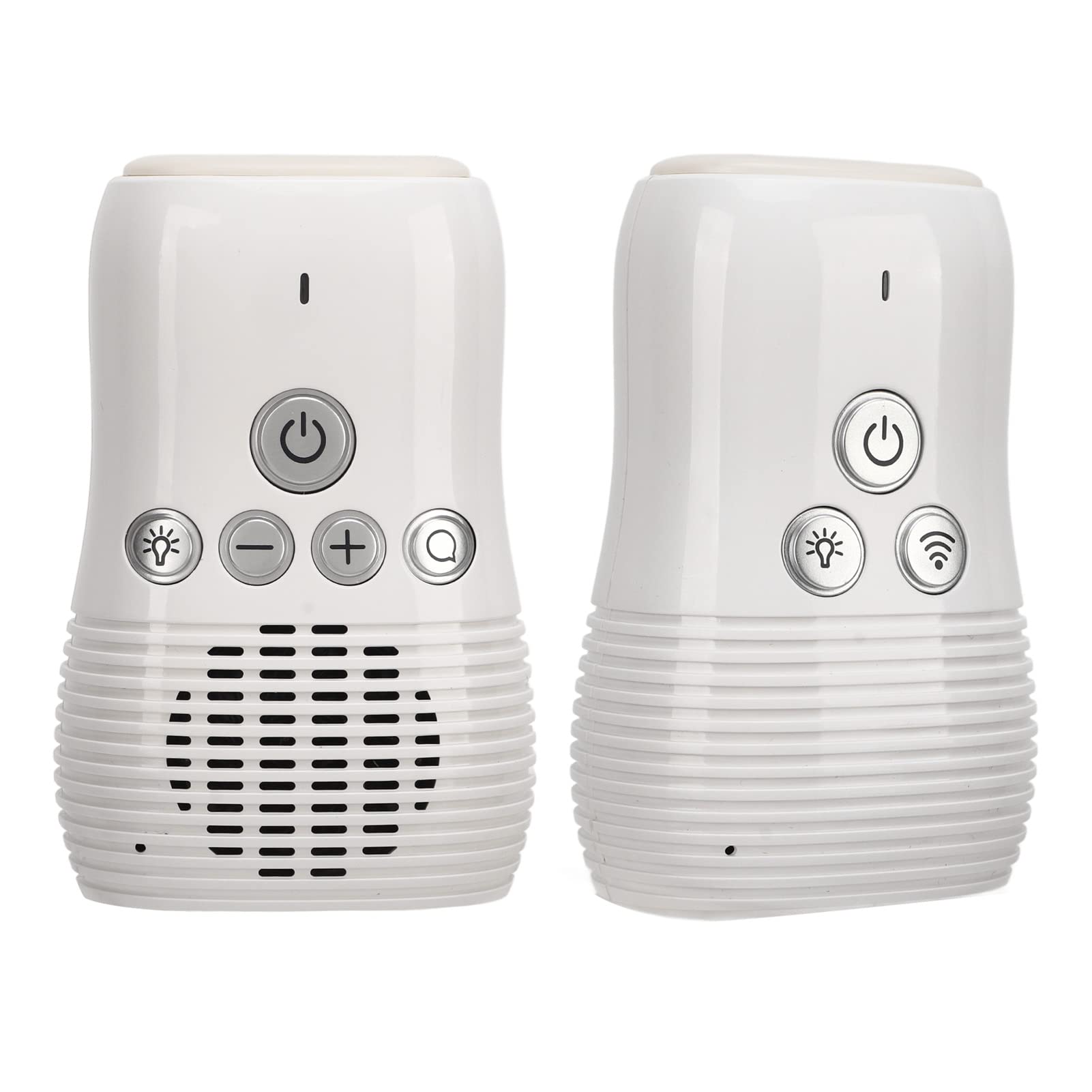 Audio Baby Monitor, 2.4GHz Wireless Audio Baby Monitor, Two Way Intercom Baby Care Monitor with Night Light 100â240V (US Plug)