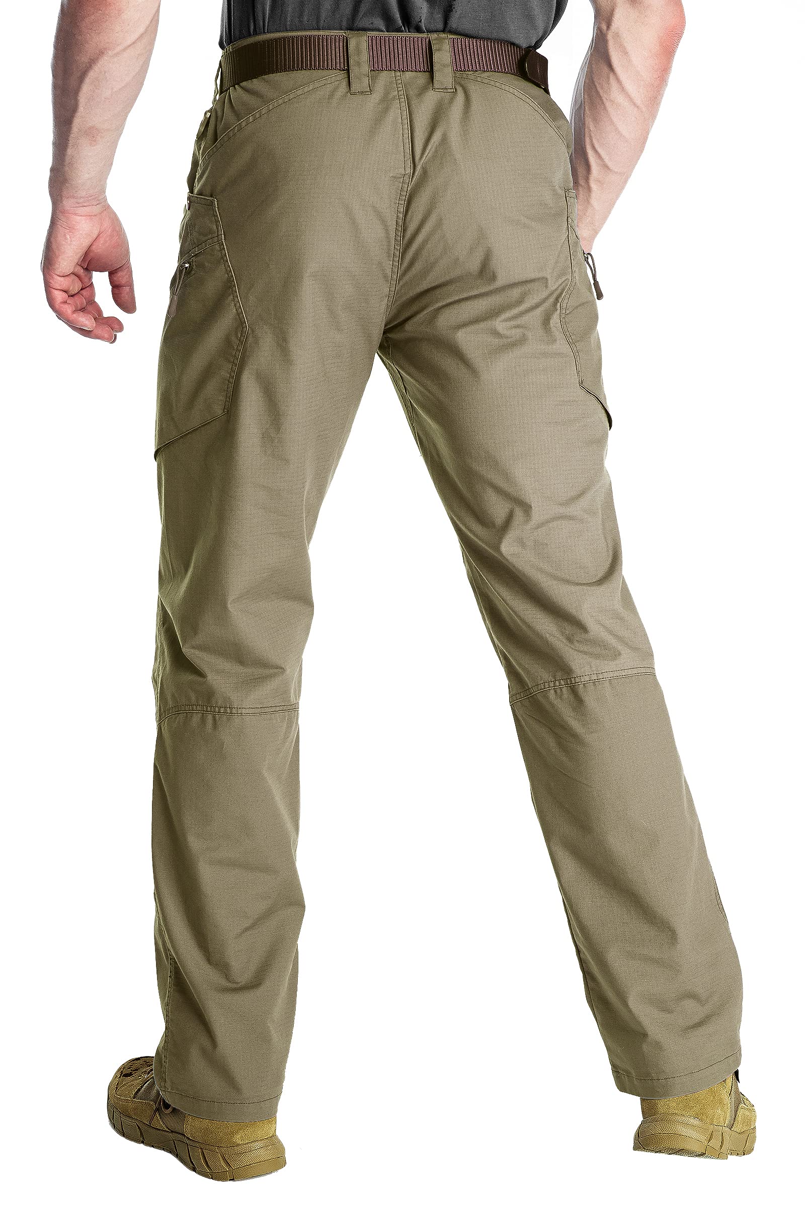 ANTARCTICA Mens Hiking Tactical Pants Lightweight Waterproof Military Army Jogger Casual Cargo Jogger Casual Trousers