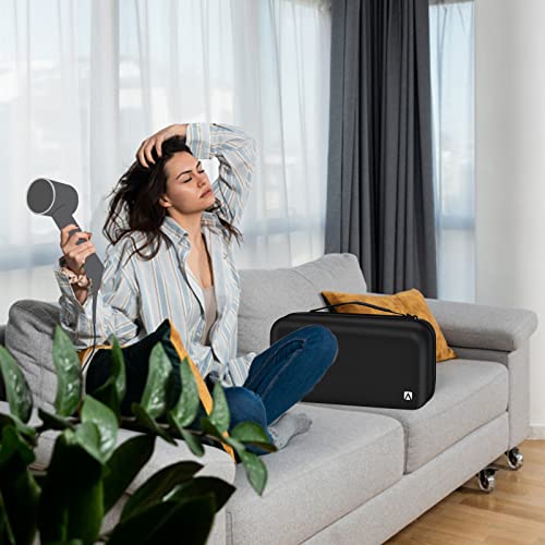 Case Holder Blow Dryer Storage Bag Fits for Dyson Supersonic Hair Dryer Limited Gift Set Edition and Accessories(Box Only-Black