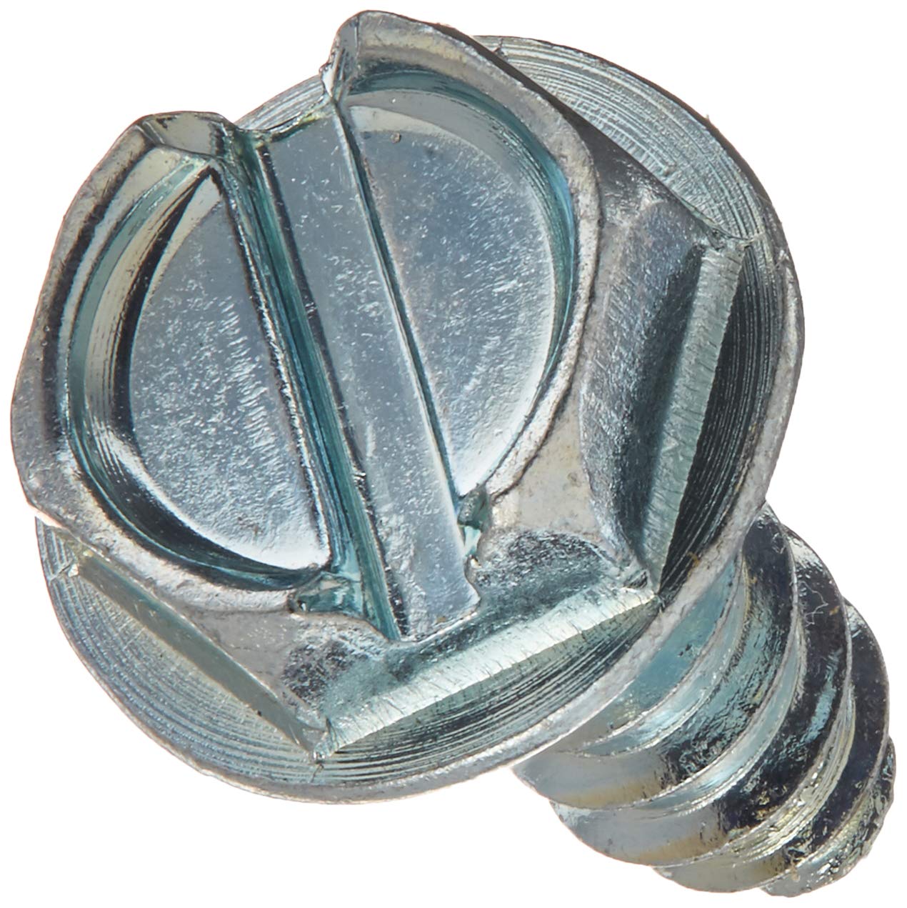 The Hillman Group 41016 Hex Washer Head Slotted Sheet Metal Screw, 10-Inch x 1/2-Inch, 100-Pack