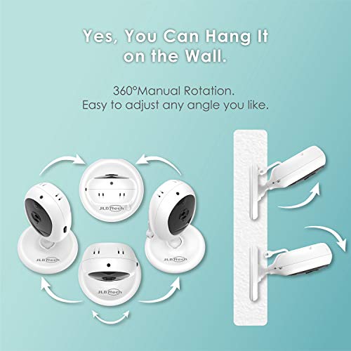 JLB7tech Add-on Camera Unit for LBtech Video Baby Monitor JLB953, LB953-2T, and JLB953P-2T(up to 4 Cameras)