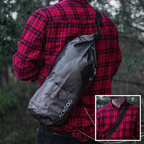 Acrodo 20L backpack - Waterproof Dry Bag, beach bags, clear backpack, kayak accessories, boat accessories, hiking backpack and more