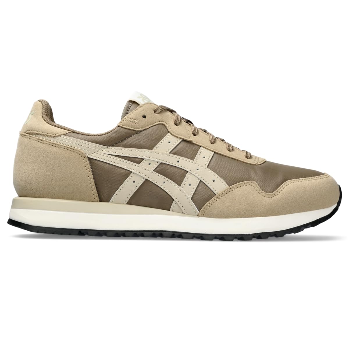 ASICS Unisex Tiger Runner II Sportstyle Shoes, 11, Cream/Midnight