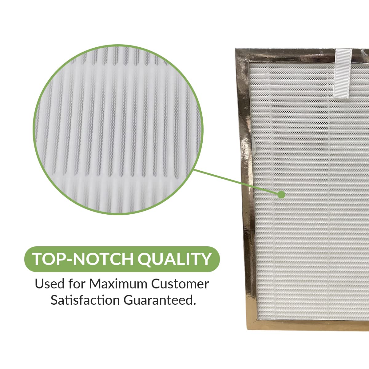 Homeland Goods 25 Replacement Filters Compatible with 25 B1/S1/W1 Air Purifier, 3-in-1 True Hepa and Activated Carbon Filter 4 Pack
