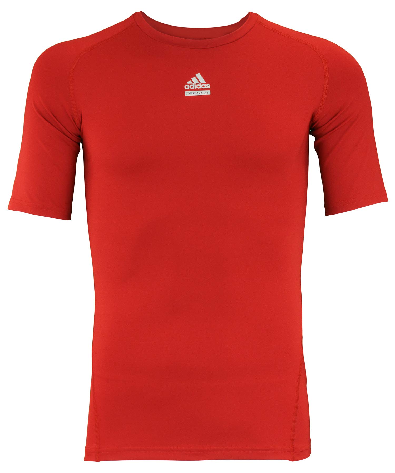 adidas Men's Techfit Cut & Sew Short-Sleeve Top (Collegiate Navy, XX-Large)