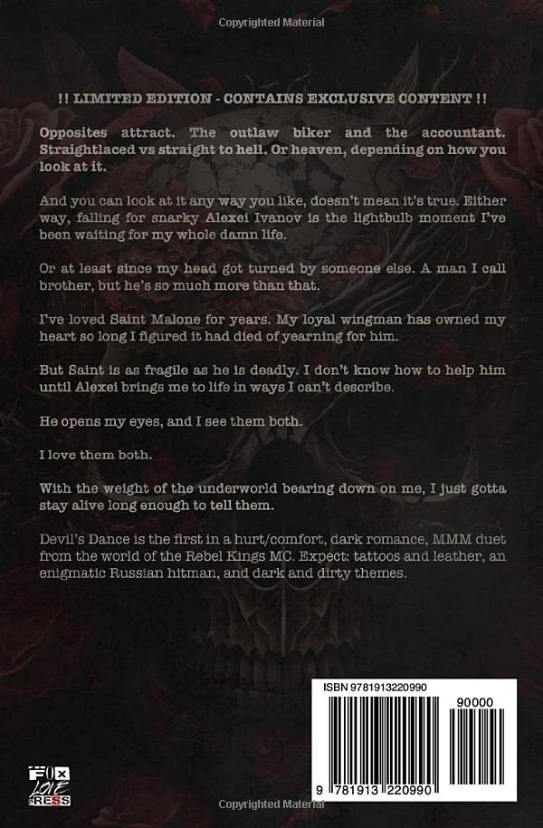 Devil's Dance - Special Edition Paperback: Rebel Kings MC (Rebel Kings MC - Special Editions)