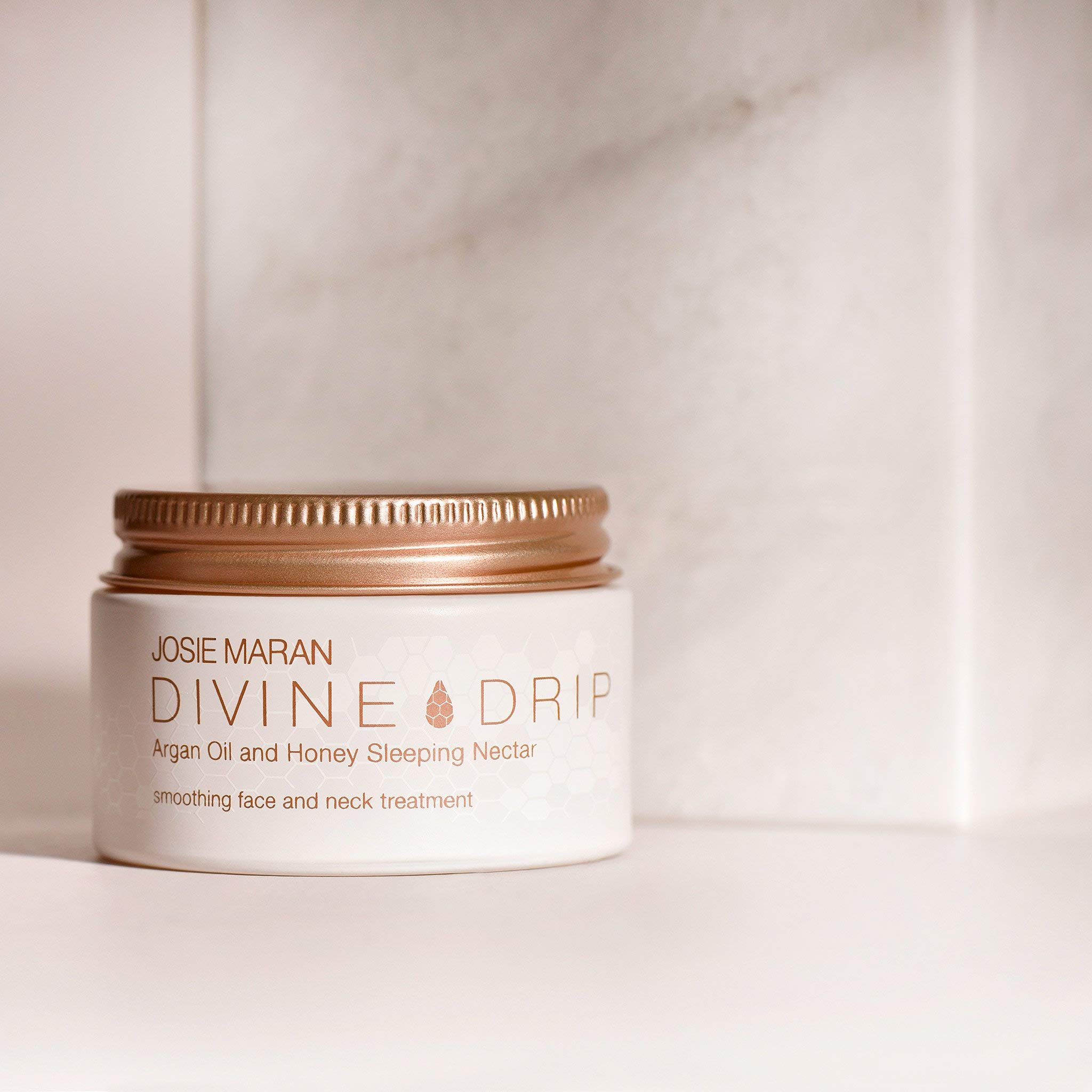Josie Maran Divine Drip Argan Oil and Honey Sleeping Nectar - Rejuvenates Depleted Skin Making it Beautiful and Bright (45g/1.6oz)