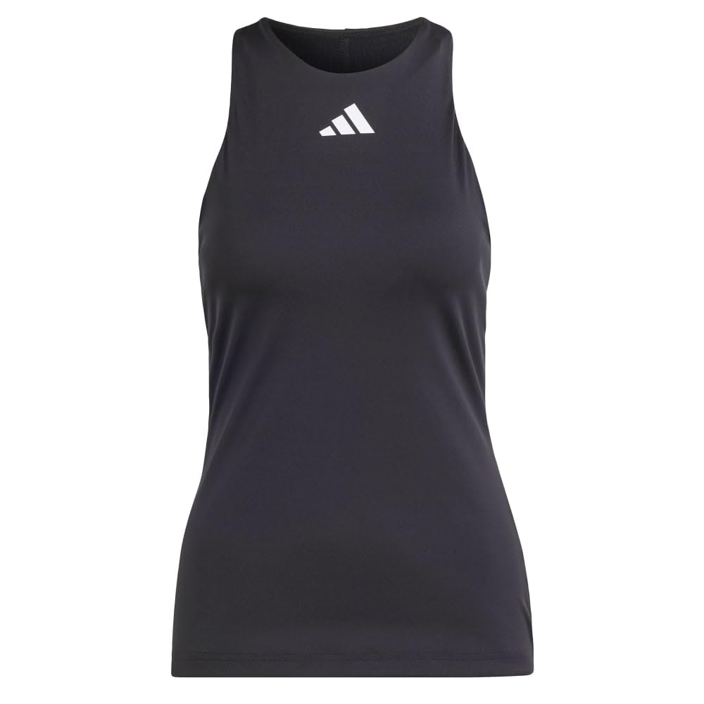 adidas womens Tennis Y-Tank Black/Grey X-Small