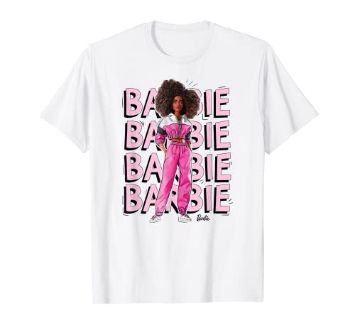 Barbie - Barbie Repeated Tracksuit T-Shirt