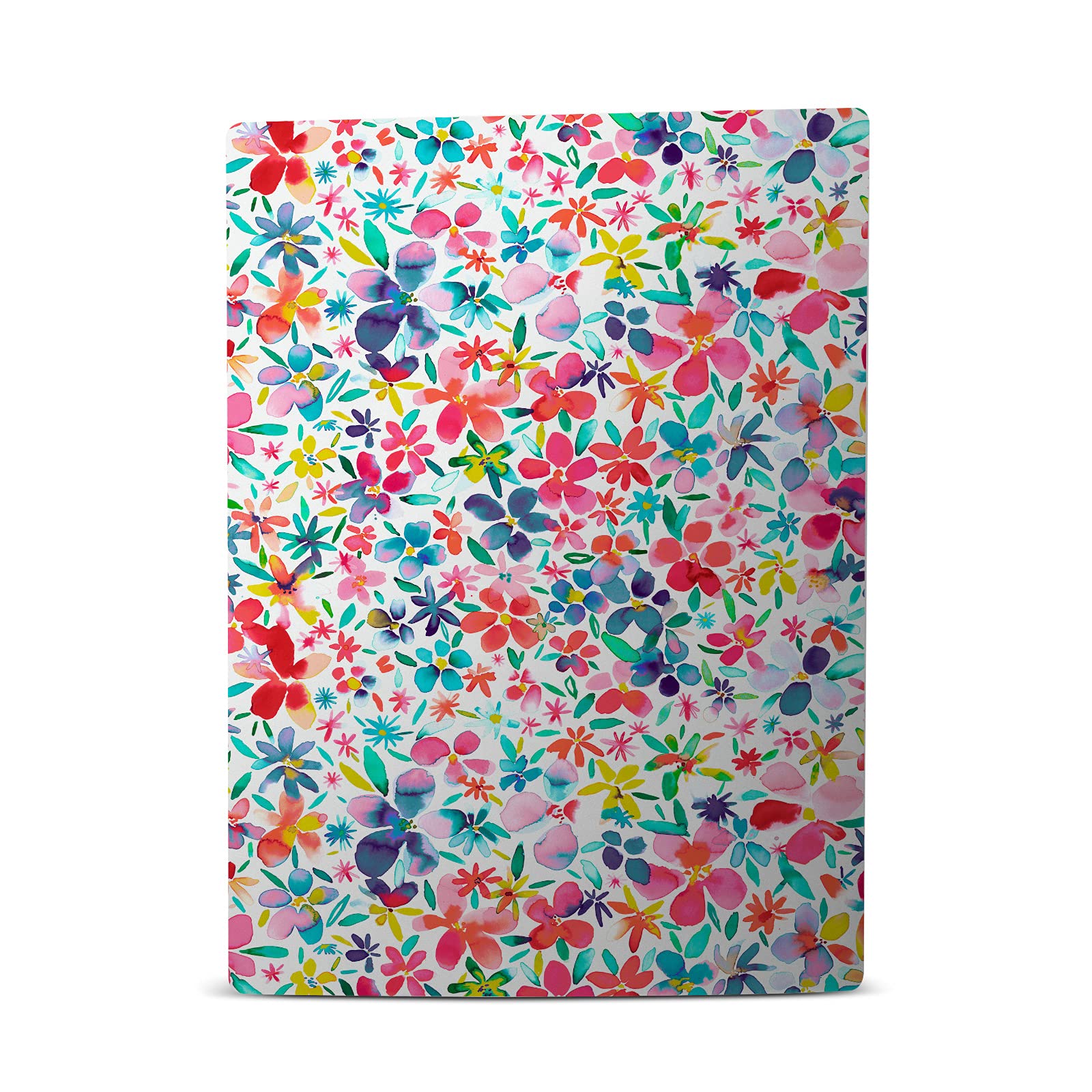 Head Case Designs Officially Licensed Ninola Colorful Petals Spring Art Mix Vinyl Faceplate Gaming Skin Decal Compatible With Sony PlayStation 5 PS5 Digital Edition Console and DualSense Controller