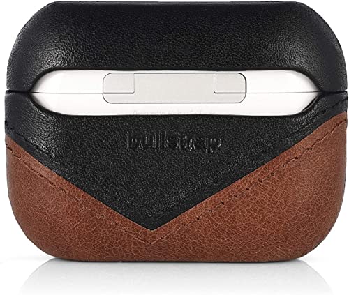 Bullstrap Premium Leather Case Compatible with Apple AirPods 3, Wireless Charging, Two-Piece Design (Terra)