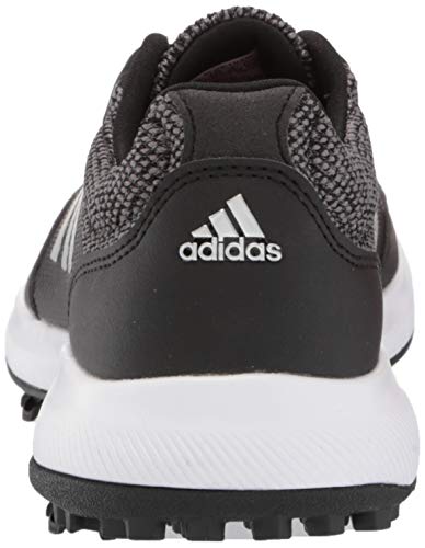 adidas womens W Tech Response 2.0 Golf Shoe, Black/Silver/Grey, 7.5 US