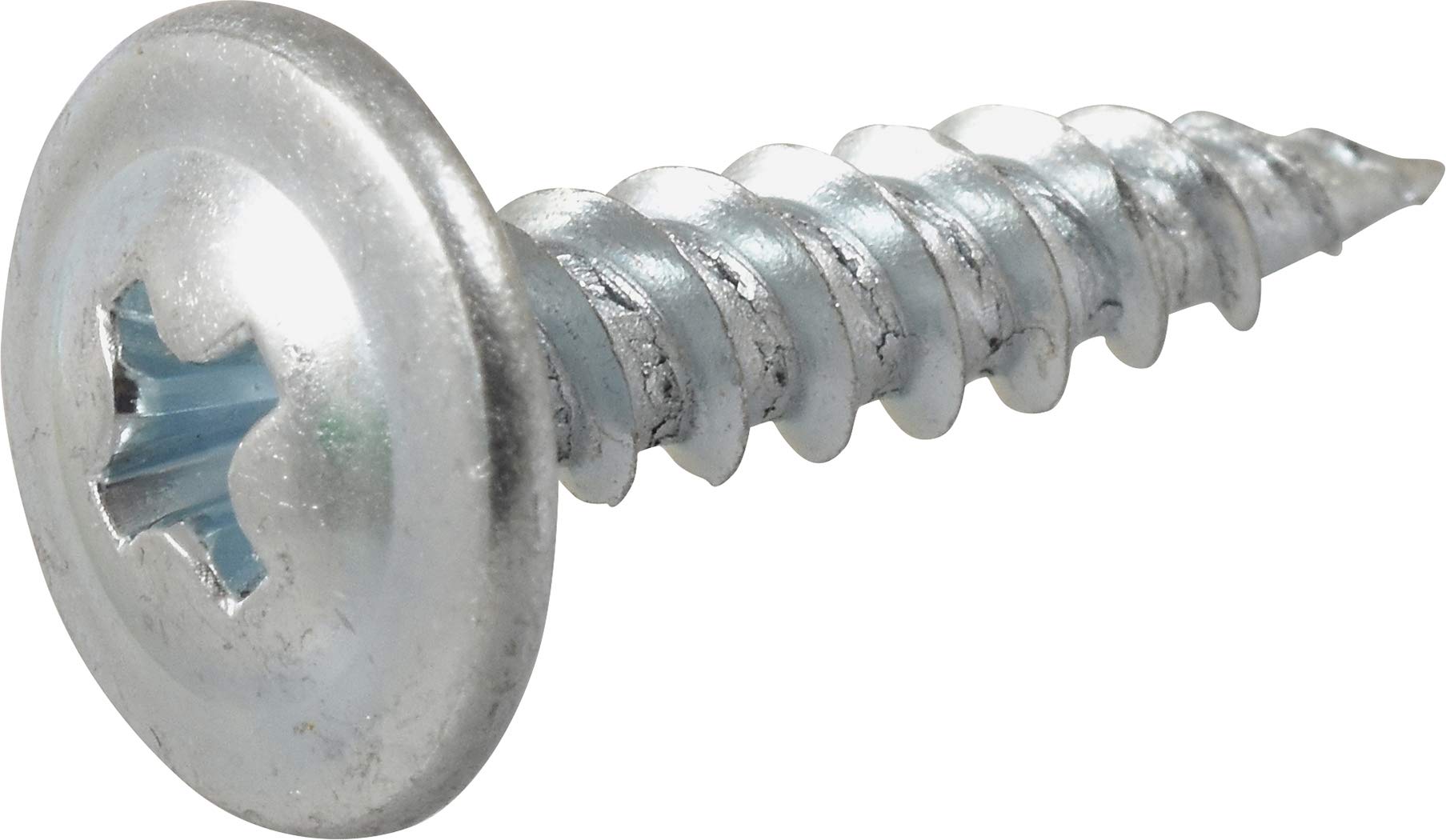 Hillman 82203 #8 x 3/4-Inch Modified Truss Lath Self Piercing Screw, 100-Pack, zinc