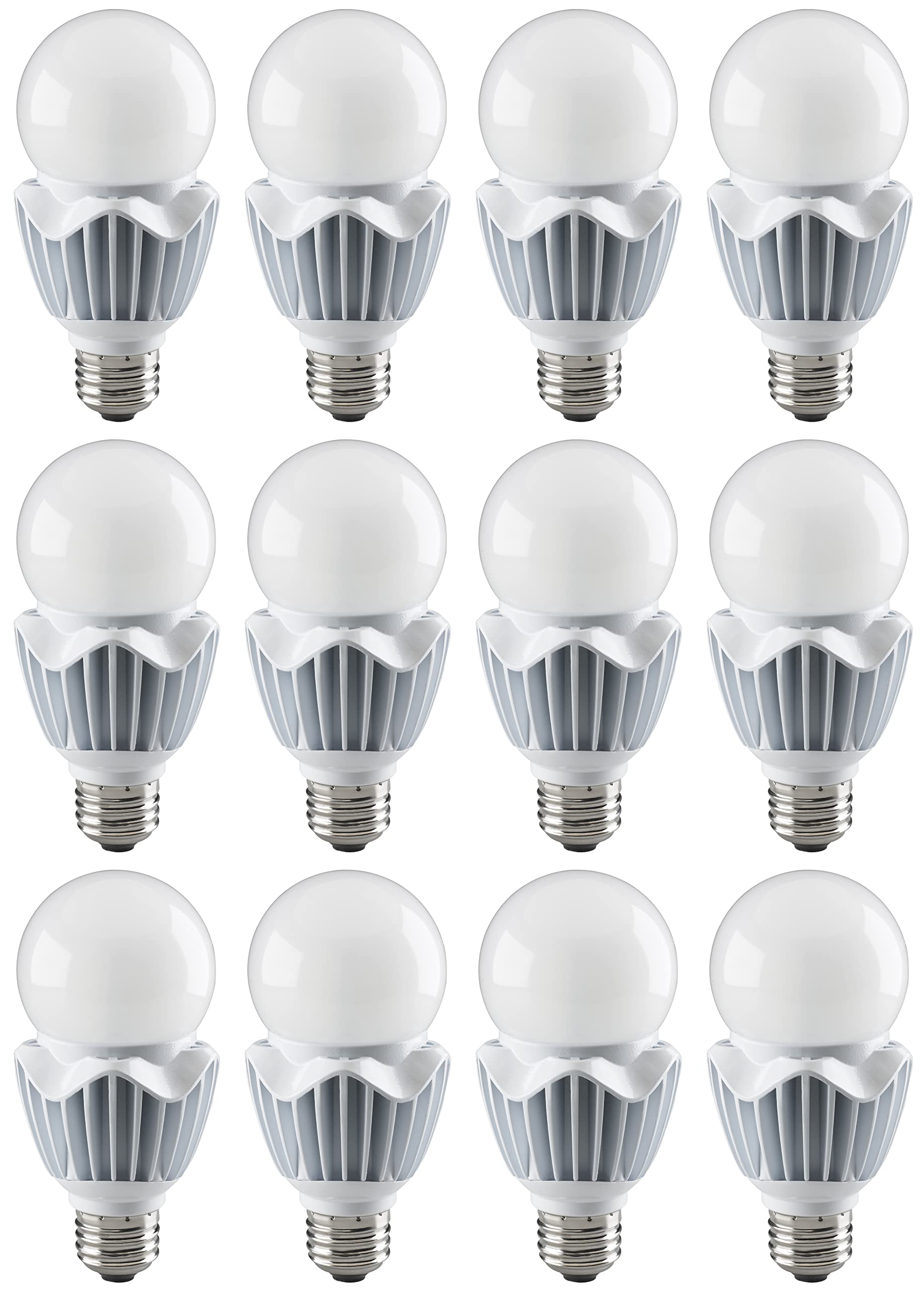 Satco S8738/12 Hi-Pro 20-Watt A21 LED Light Bulb, 120-277 Volts, 5000K, 12-Pack