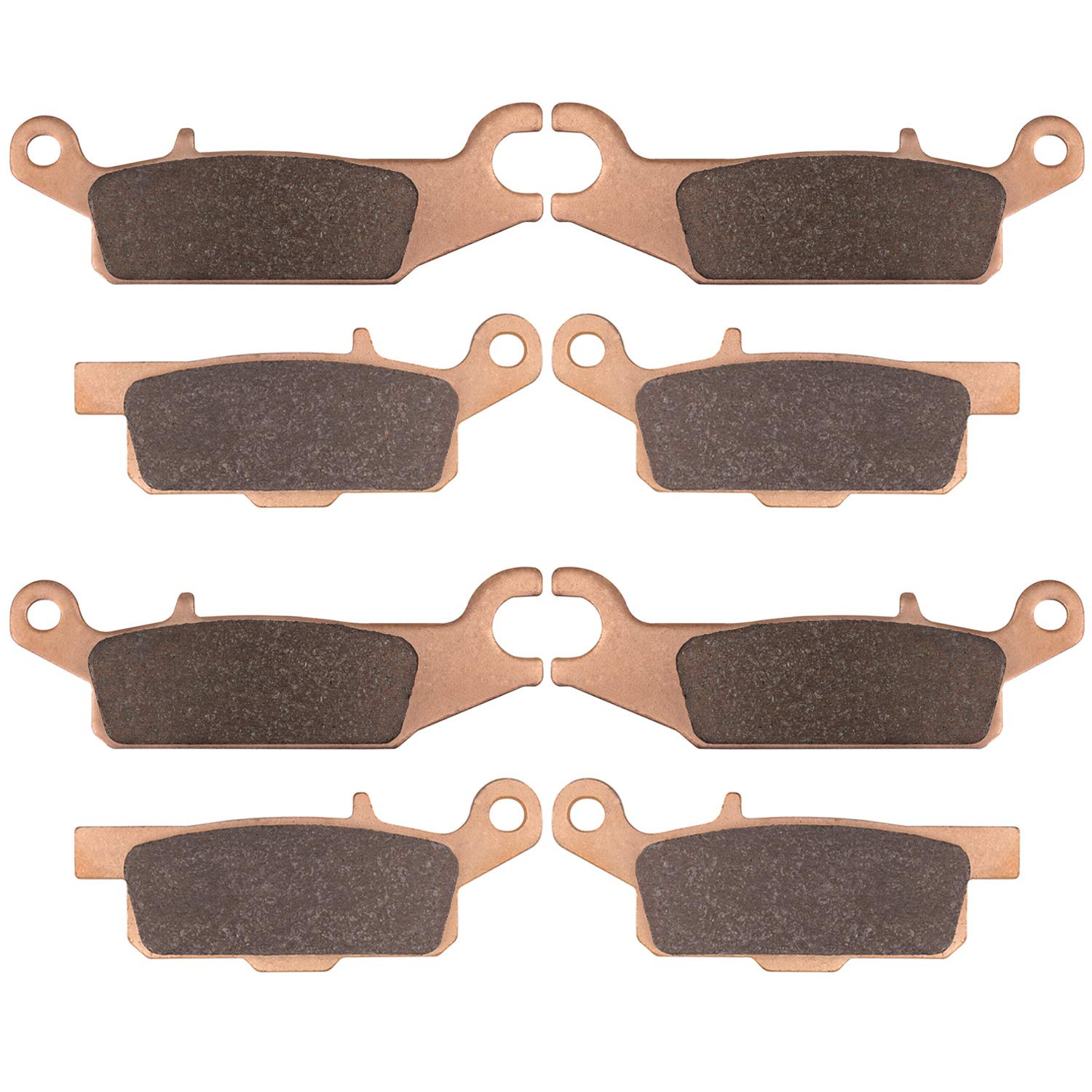 Brake Pads for Yamaha Grizzly 700 YFM700 2007-2022 /Yamaha Grizzly 550 YFM550 2009-2014,Replaces OEM Part NO.# :Yamaha 3B4-W0045-00-00/10-00, 3B4-W0046-00-00/10-00