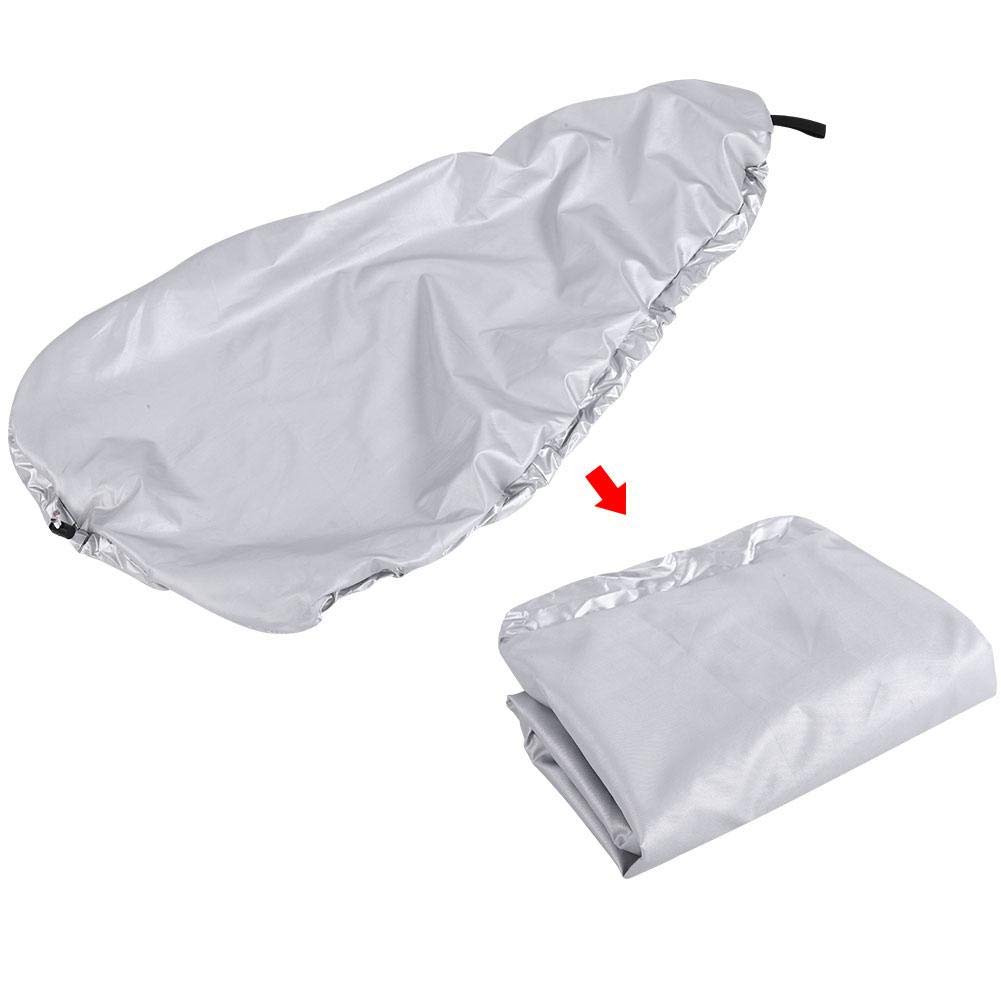 Alomejor Kayak Cockpit Cover Adjustable Blocking Kayak Cockpit Cover Seal Cockpit Protector (L)