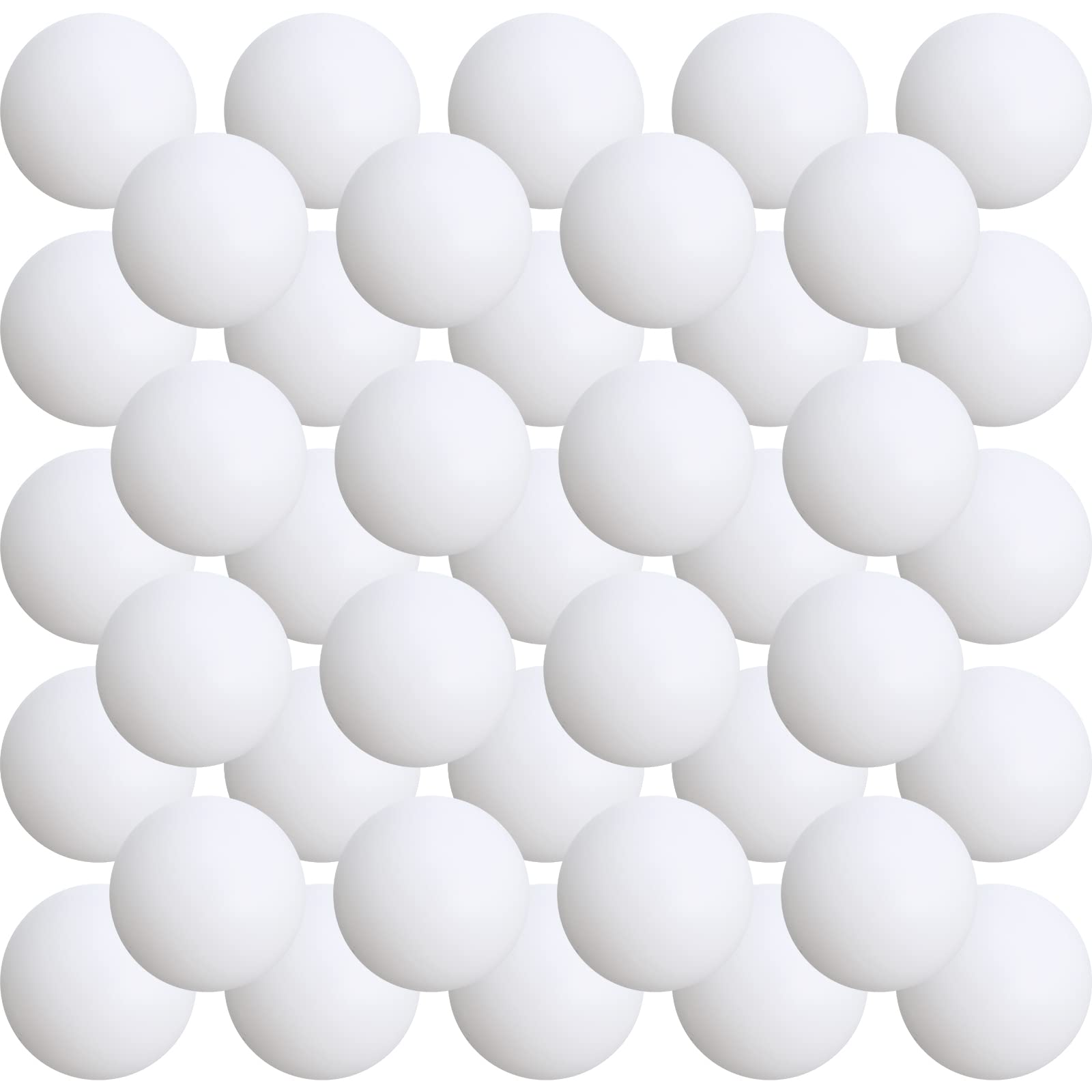 Chivao 200 Pieces Table Tennis Balls Washable Game Balls Table Tennis Mini Balls Funny Balls Carnival Pool Games Small Plastic Balls Party Christmas Game Balls(White)