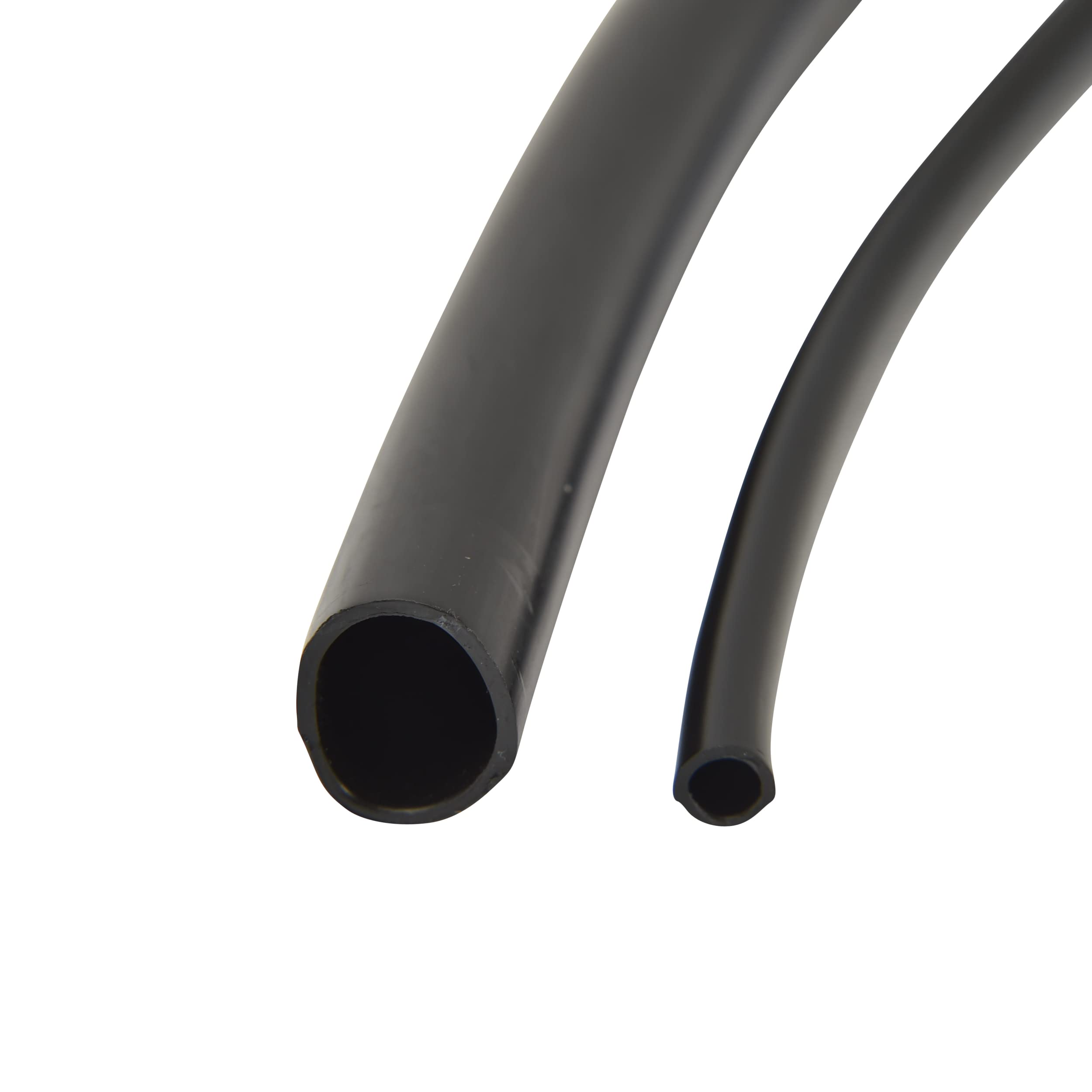 Raindrip 016005P 1/4-Inch Drip Irrigation Supply Tubing, 50-Foot, for Irrigation Drippers, Drip Emitters, and Drip Systems, Black Polyethylene