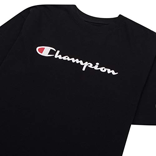 Champion Big and Tall Shirts for Men β 2 Pack Graphic Mens Big and Tall T-Shirts Black Red