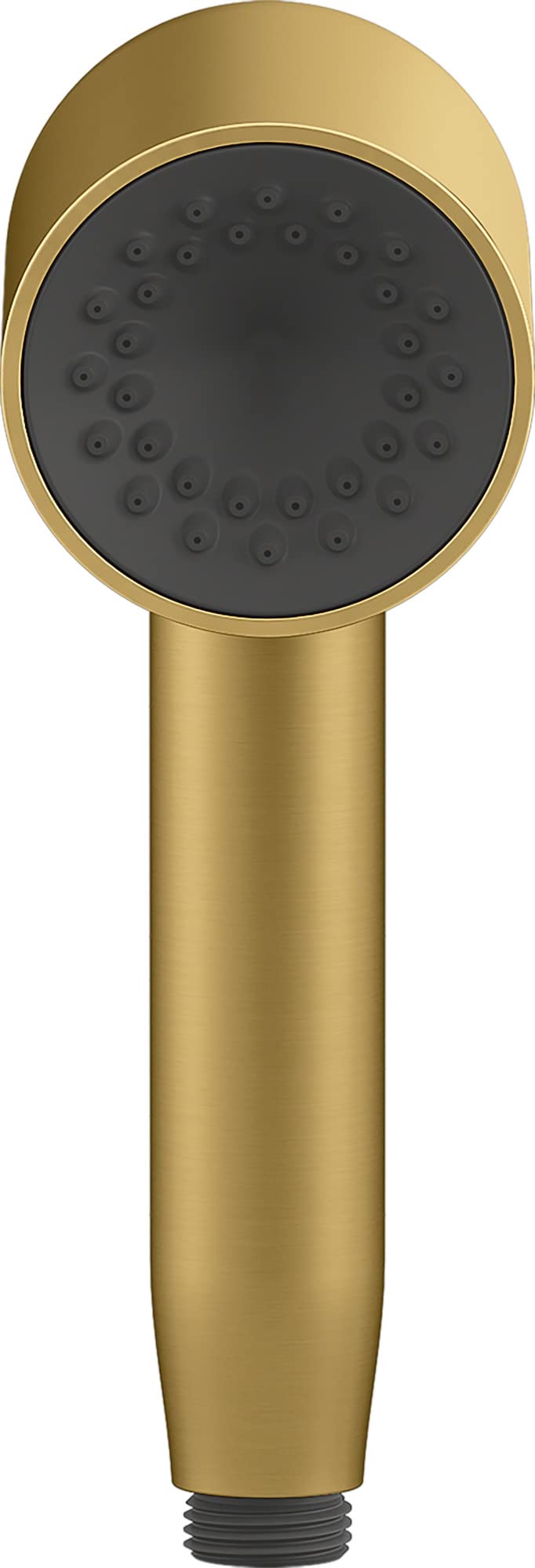 KOHLER 26286-G-2MB Statement Single-Function HAND SHOWER, Maximum Spray Performance & Easy-to-clean Surface, Vibrant Brushed Moderne Brass, 1.75 GPM