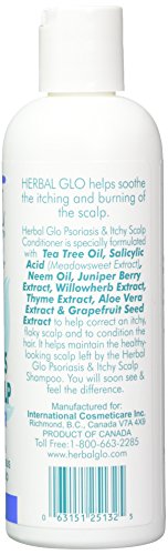 HERBAL GLO Psoriasis & Itchy Scalp Conditioner 250 ml, 0.02 Pound