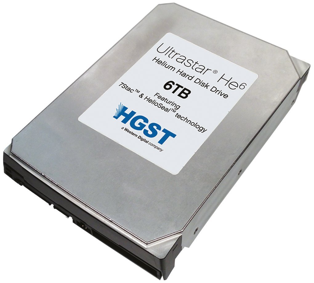 HGST HGST Ultrastar He6 6TB 3.5" SATA 7200 RPM Enterprise Internal Hard Drive with 64Mb Cache - HUS726060ALA640/ 0F18335 64 MB Cache 3.5-Inch Internal Bare or OEM Drives 0F18335